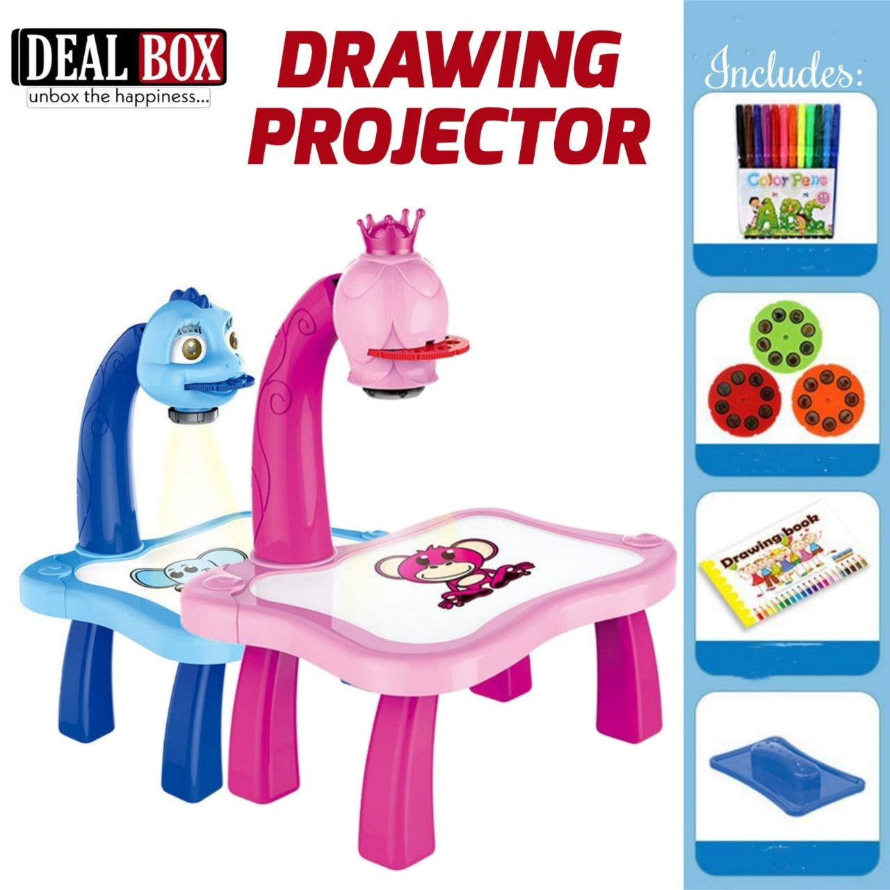 Educational Drawing Projector Table for Kids – INVOICE PAY